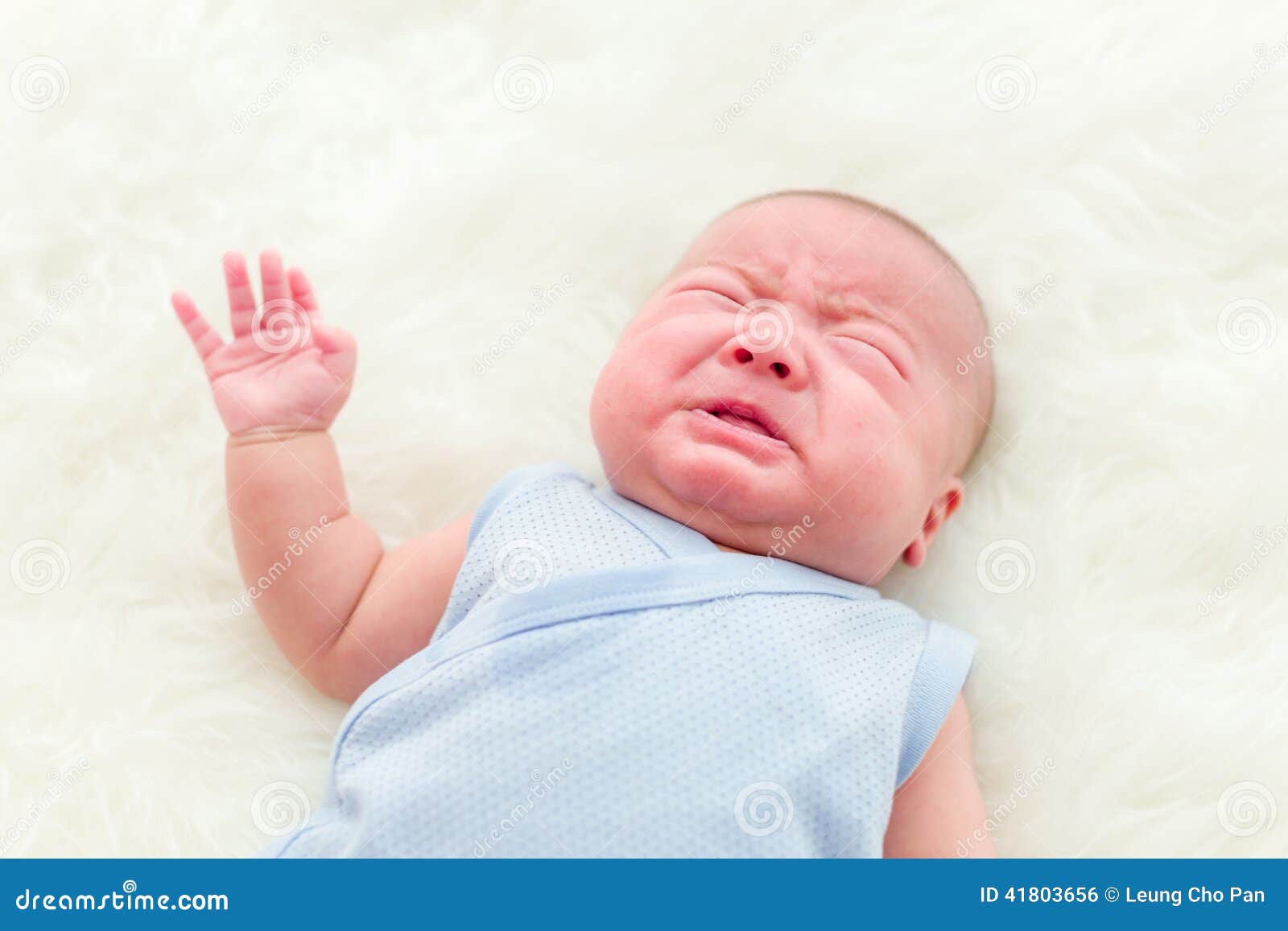 Newborn baby cry stock photo. Image of close, health - 41803656