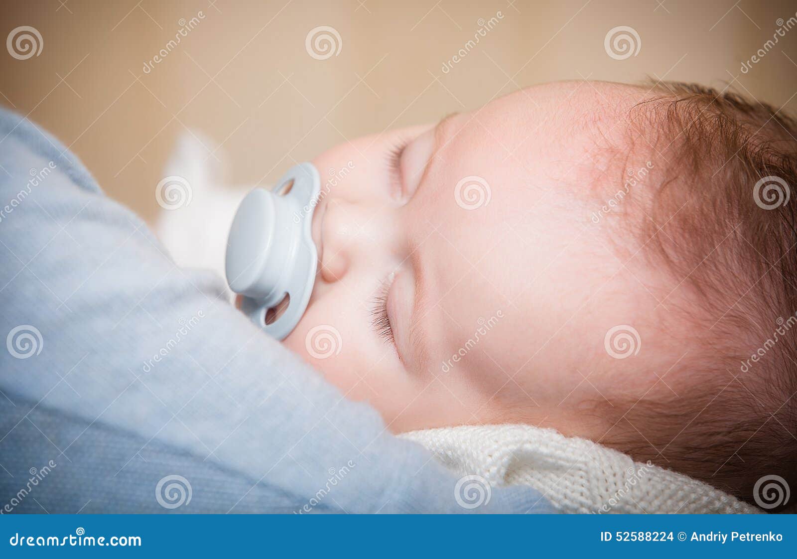 Newborn Baby Curled Up Sleeping Stock Photo - Image of finger ...