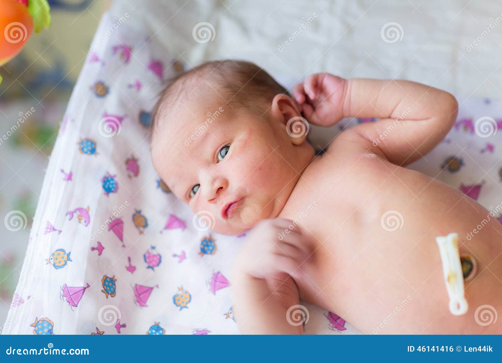Newborn baby, 3 days old stock photo. Image of girl, expression - 46141416
