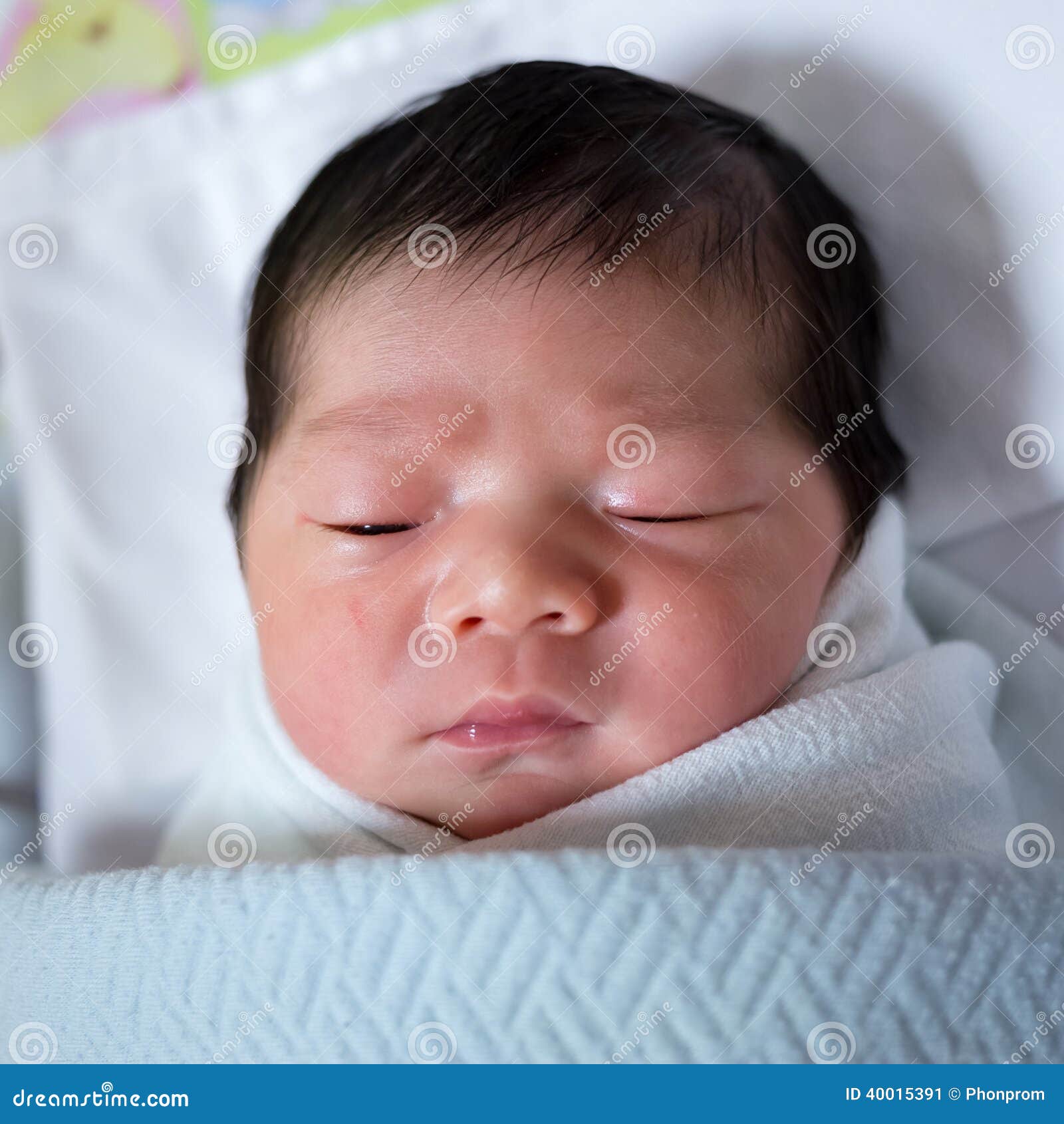 Newborn baby stock image. Image of babies, indoors, little - 40015391