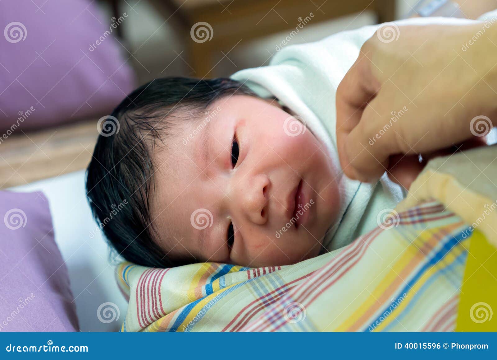 Newborn baby stock photo. Image of blanket, person, small - 40015596