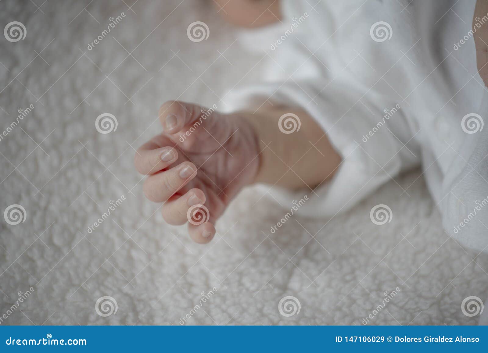 Newborn baby hand stock image. Image of infant, people - 147106029