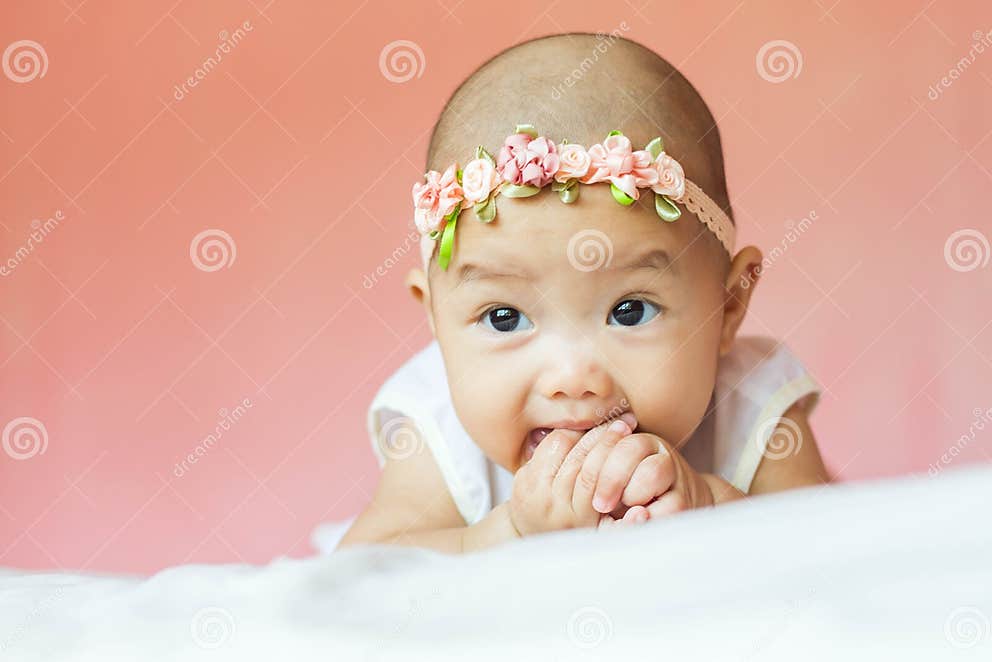 Newborn Baby Looking at the Camera Stock Photo - Image of baby, looking ...