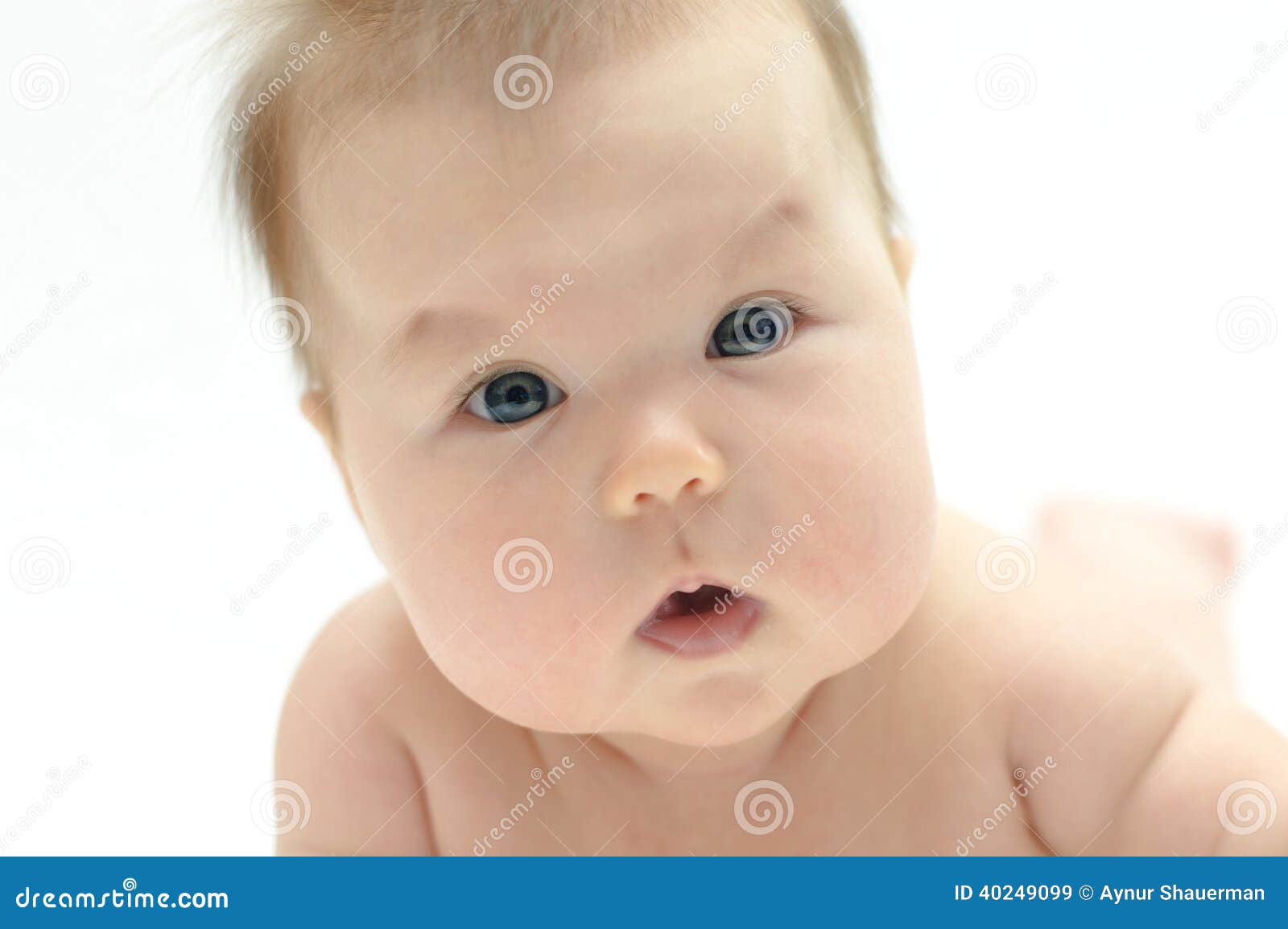 Newborn baby looking stock image. Image of motherhood - 40249099