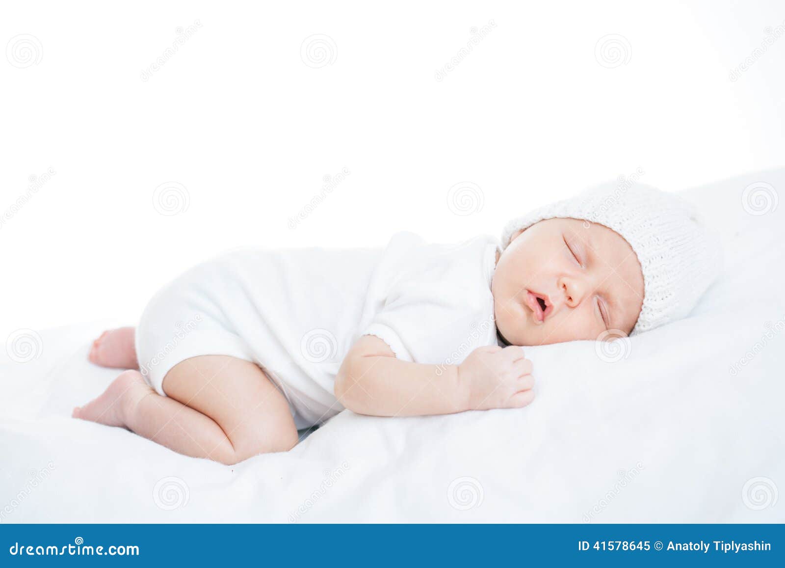 Newborn baby one month age stock image. Image of baby - 41578645