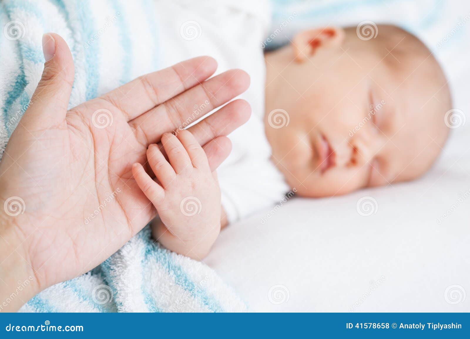 Newborn baby one month age stock photo. Image of childhood - 41578658