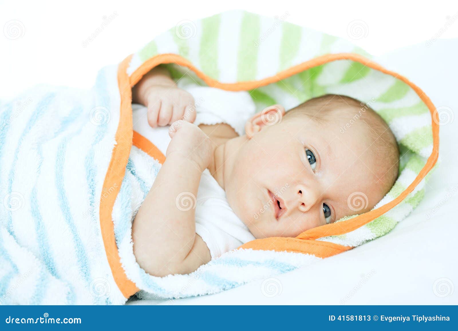 Newborn baby one month age stock image. Image of small - 41581813