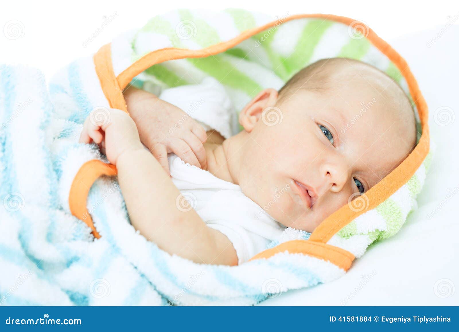 Newborn baby one month age stock photo. Image of lying - 41581884