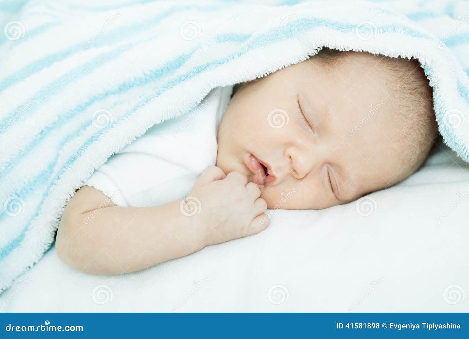 Newborn baby one month age stock photo. Image of sleep - 41581898