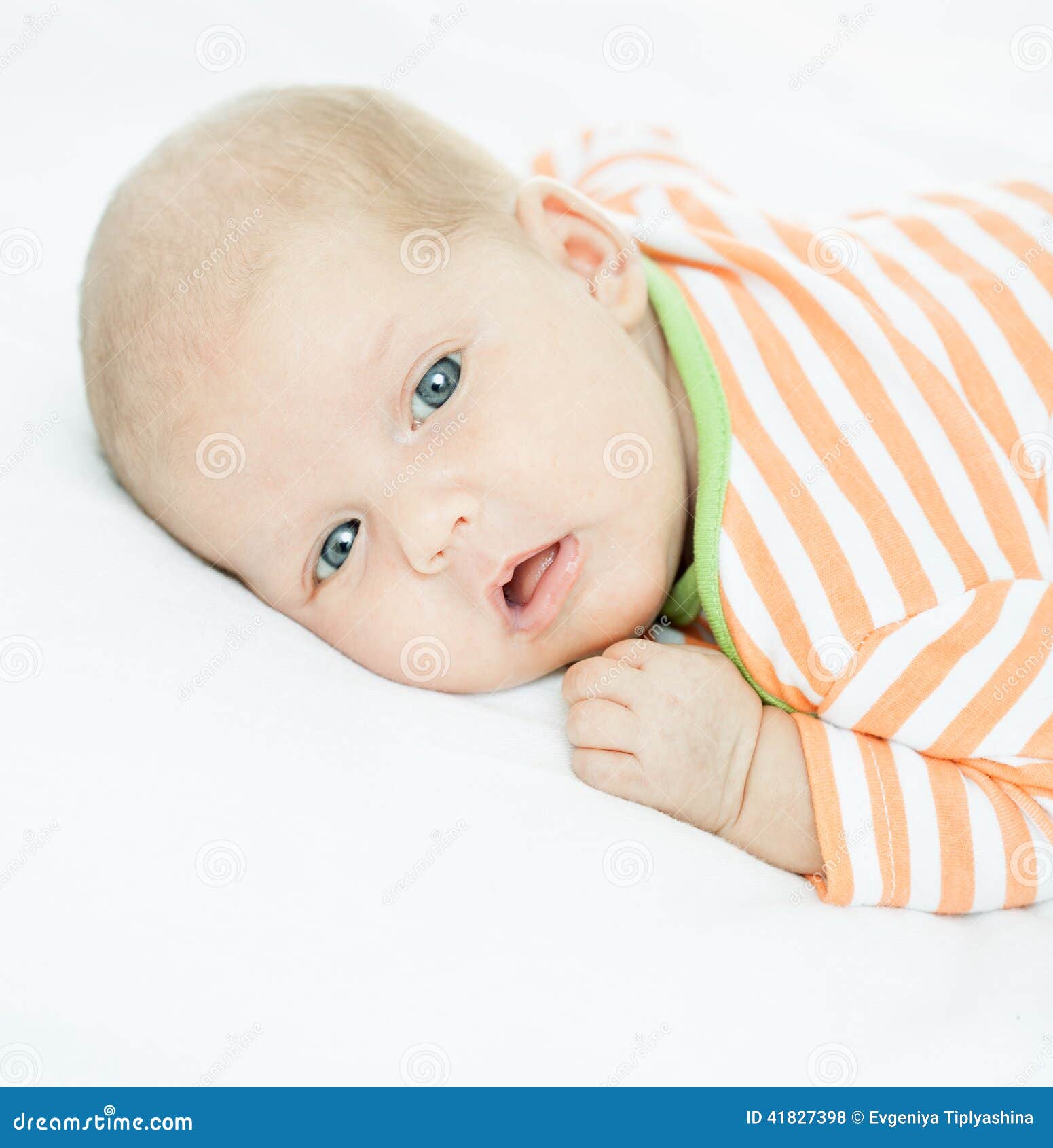 Newborn baby one month age stock photo. Image of happy - 41827398