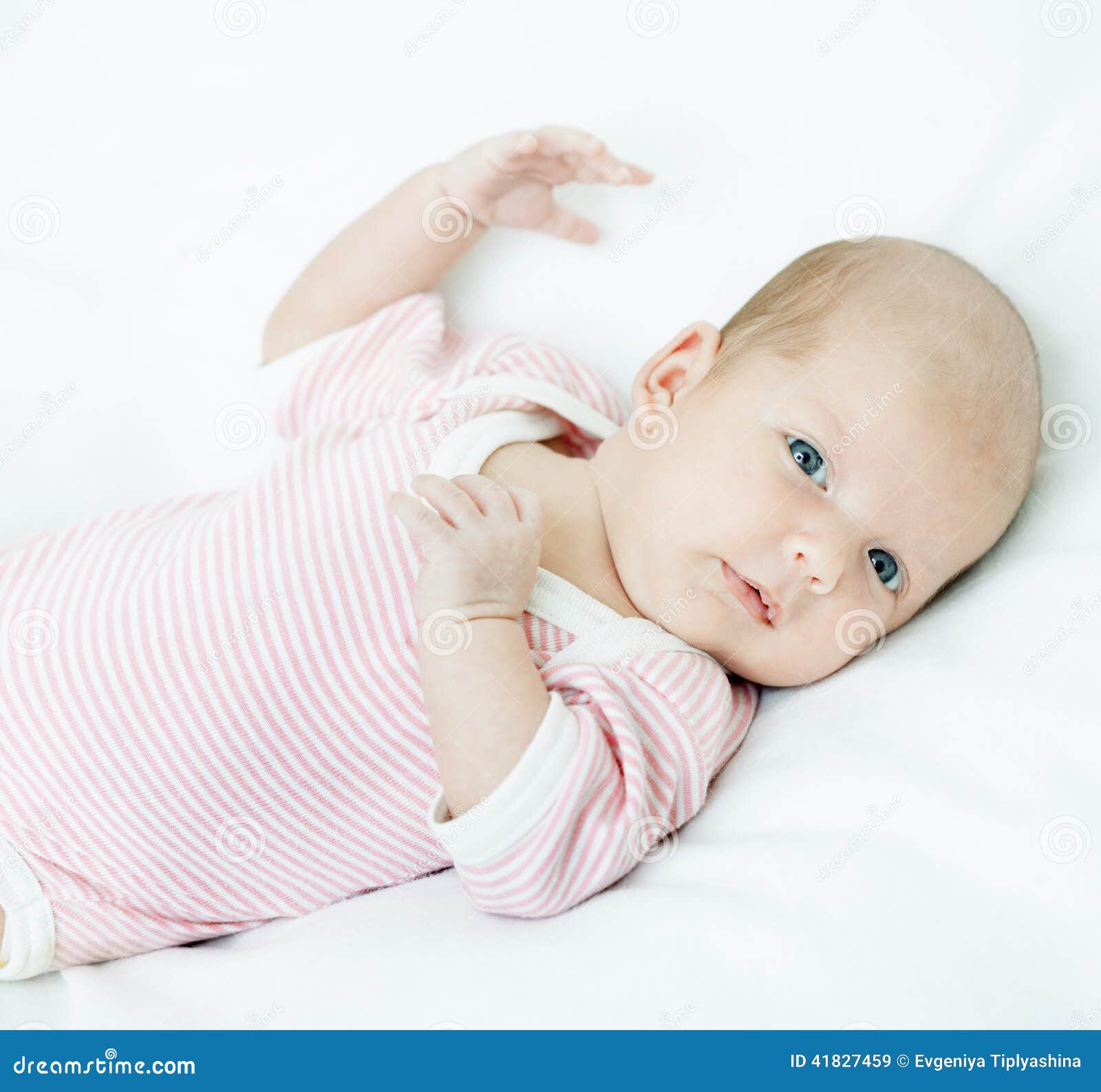 Newborn baby one month age stock image. Image of little - 41827459