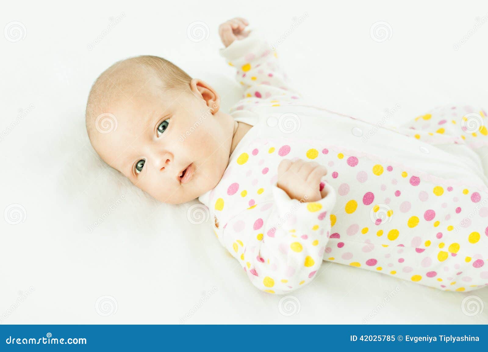 Newborn baby one month age stock image. Image of young - 42025785