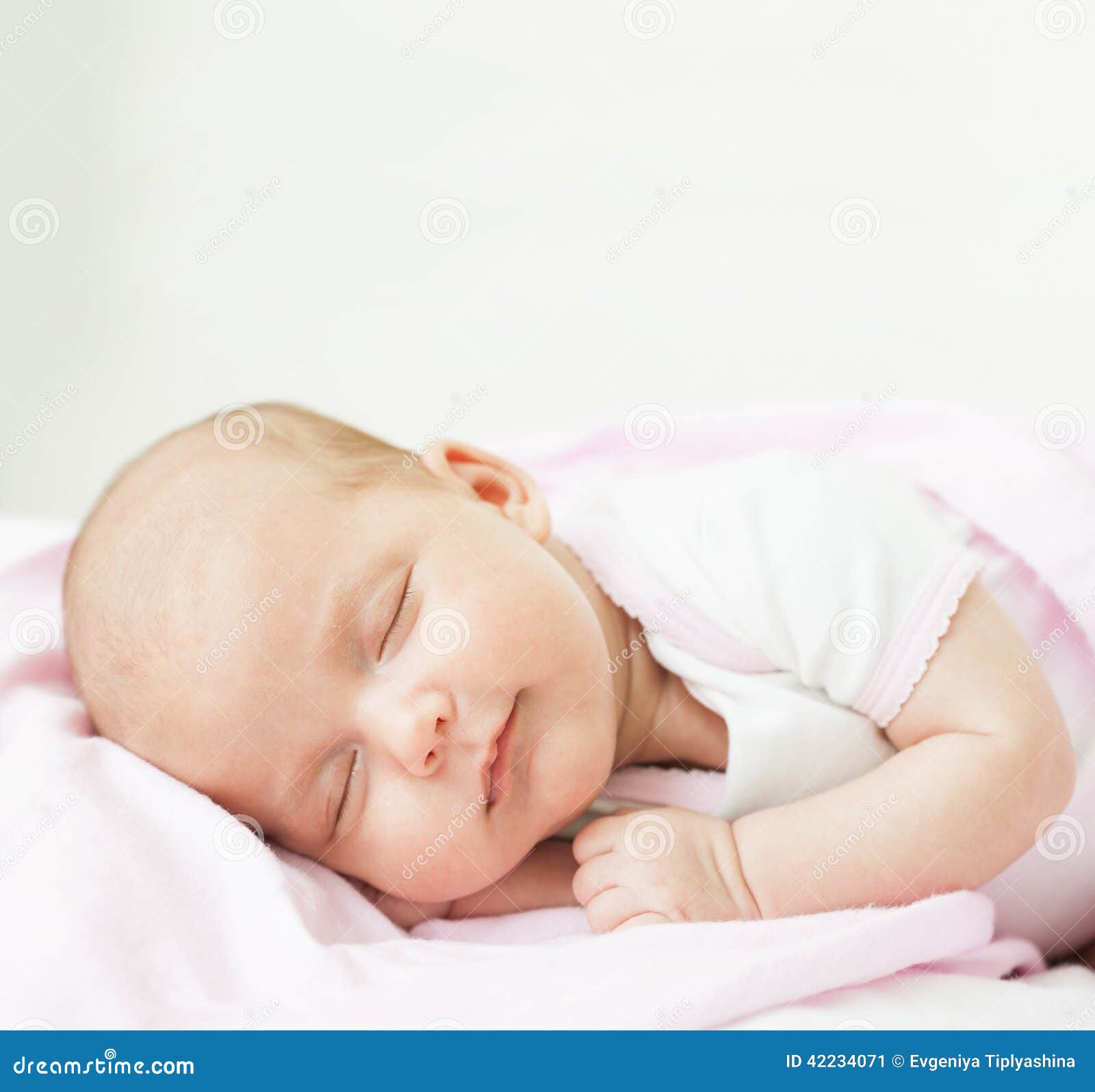 Newborn baby one month age stock image. Image of child - 42234071