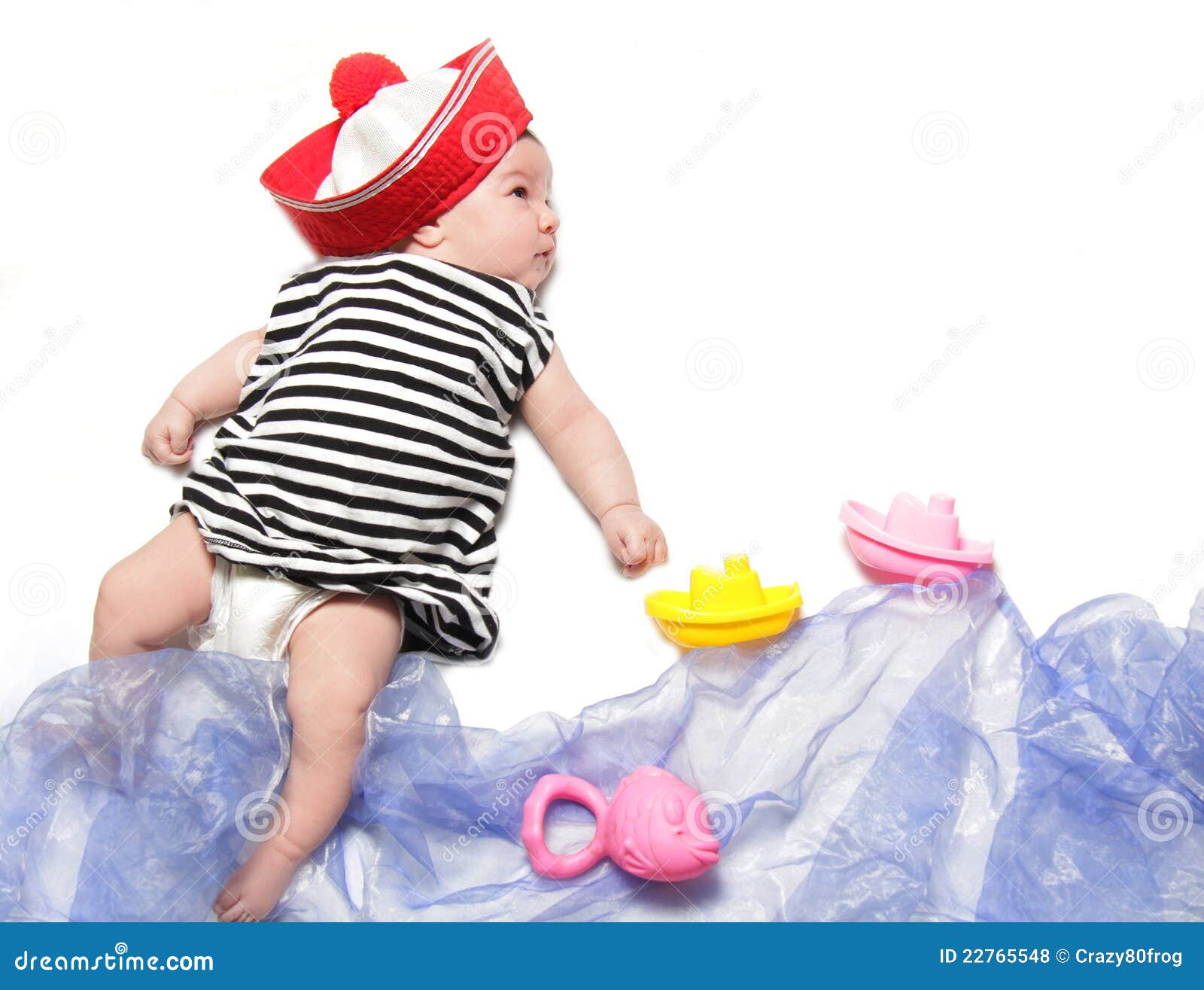 Newborn baby sailor stock photo. Image of infant, enjoy - 22765548