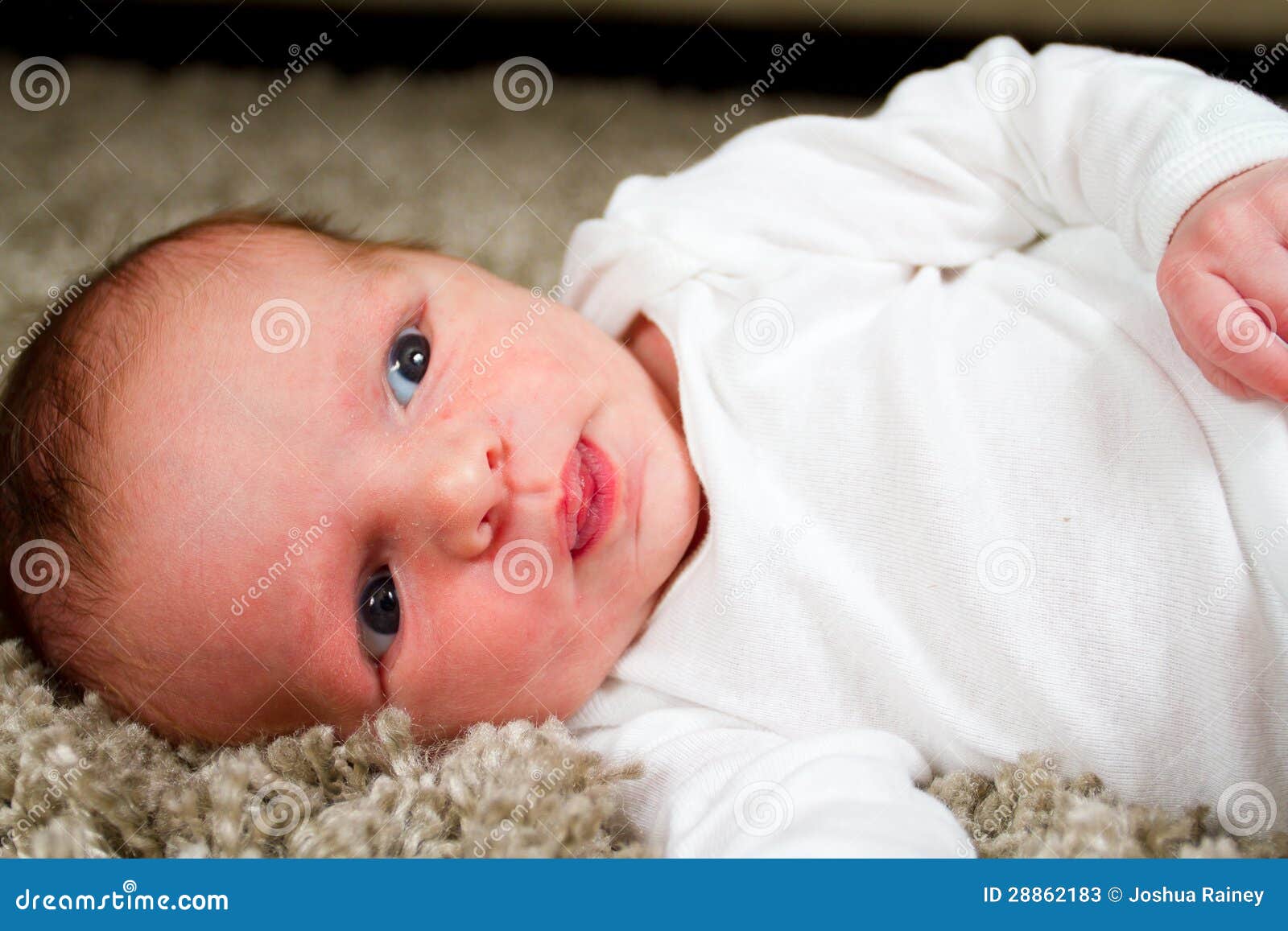 Newborn Baby in White stock image. Image of newborn, baby - 28862183