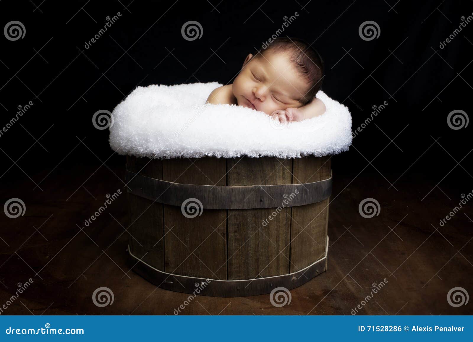 Newborn Bucket stock photo. Image of blanket, finger - 71528286