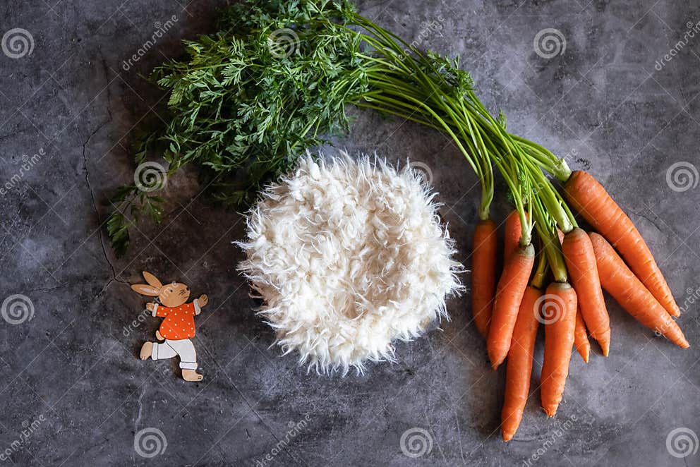 Newborn Digital Background. Easter or Spring Backdrop with Fresh ...