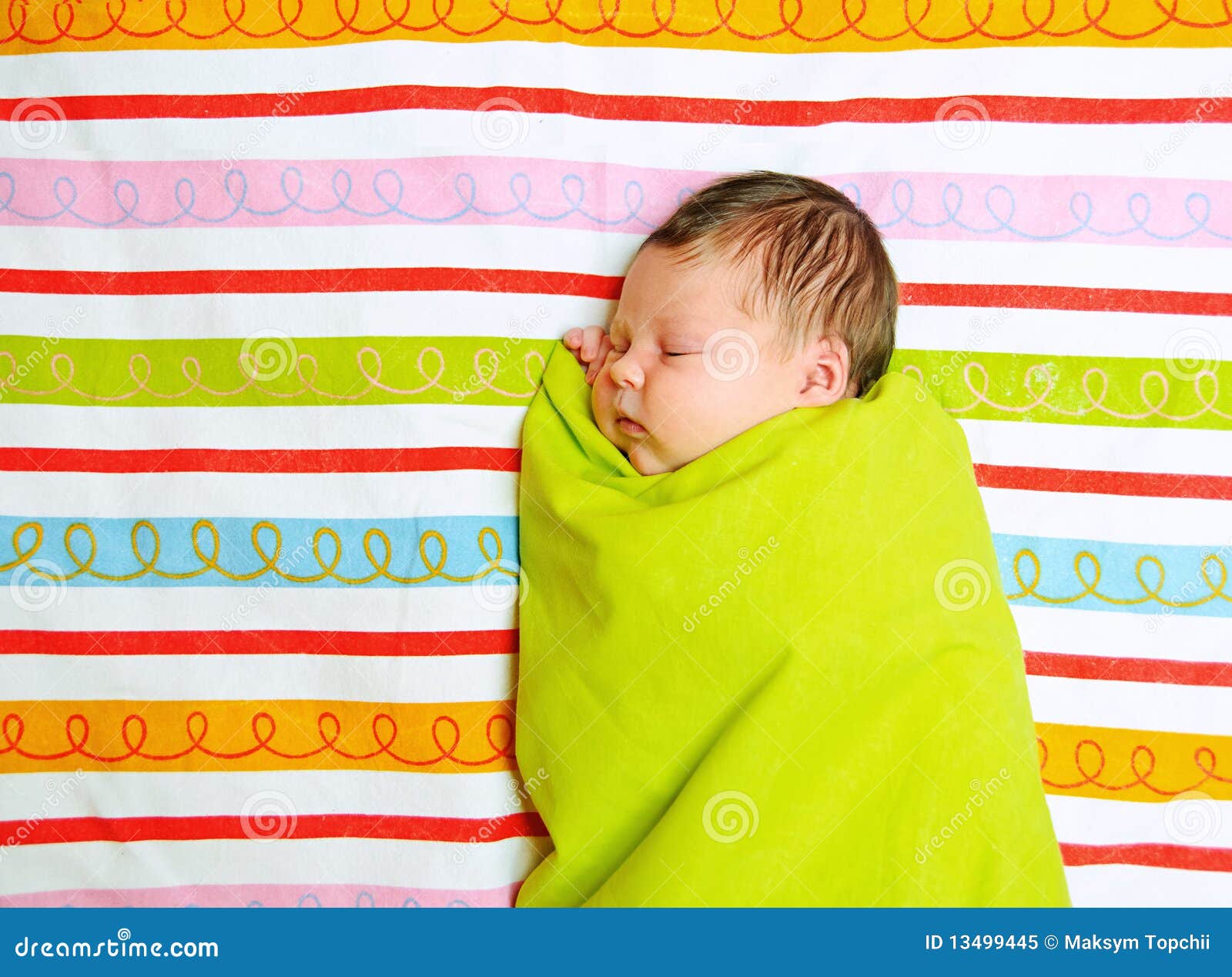 The Newborn Girl Age 10 Days Stock Image - Image of holding, baby: 13499445