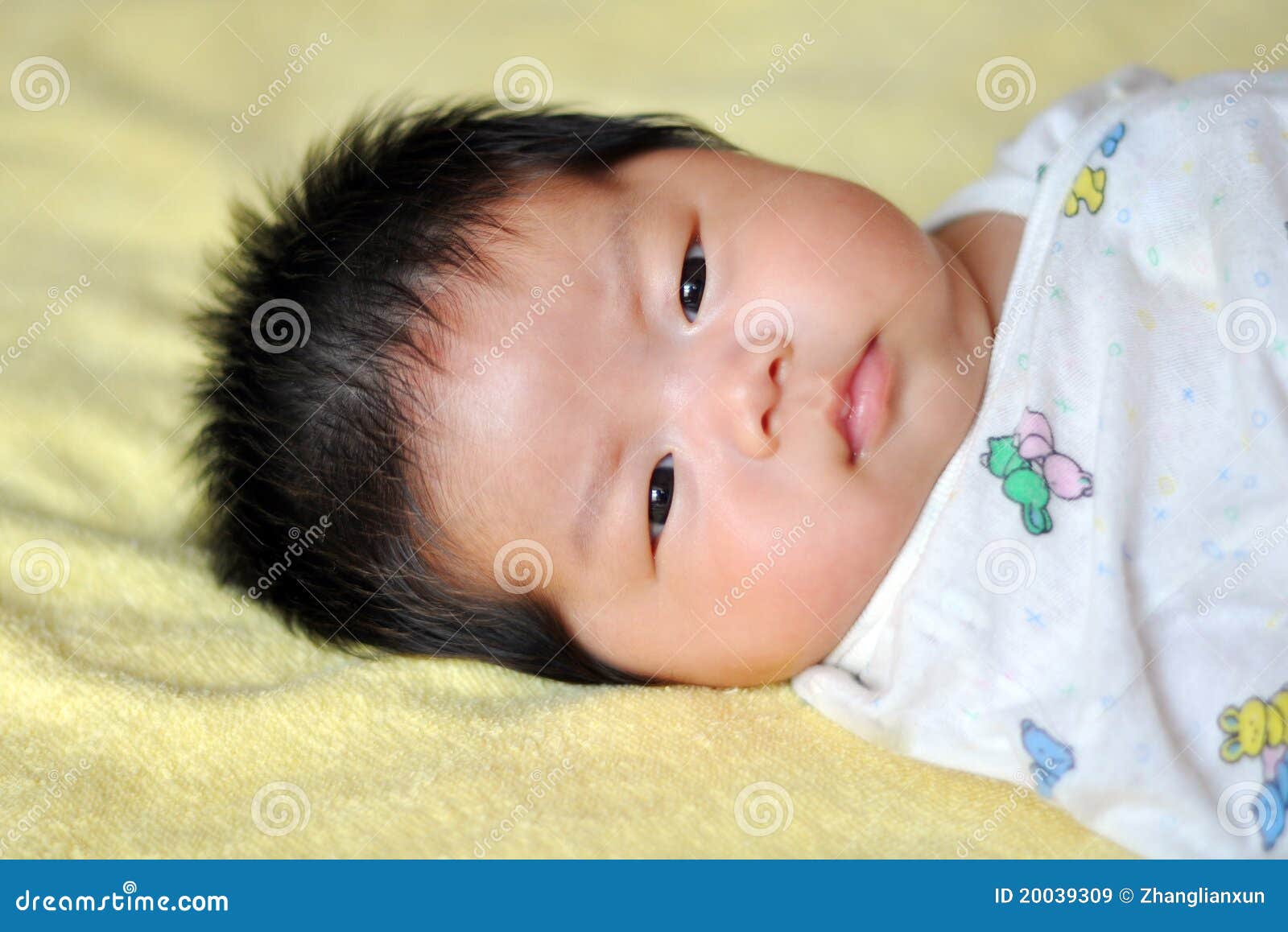 The newborn infant stock image. Image of baby, face, enjoy - 20039309