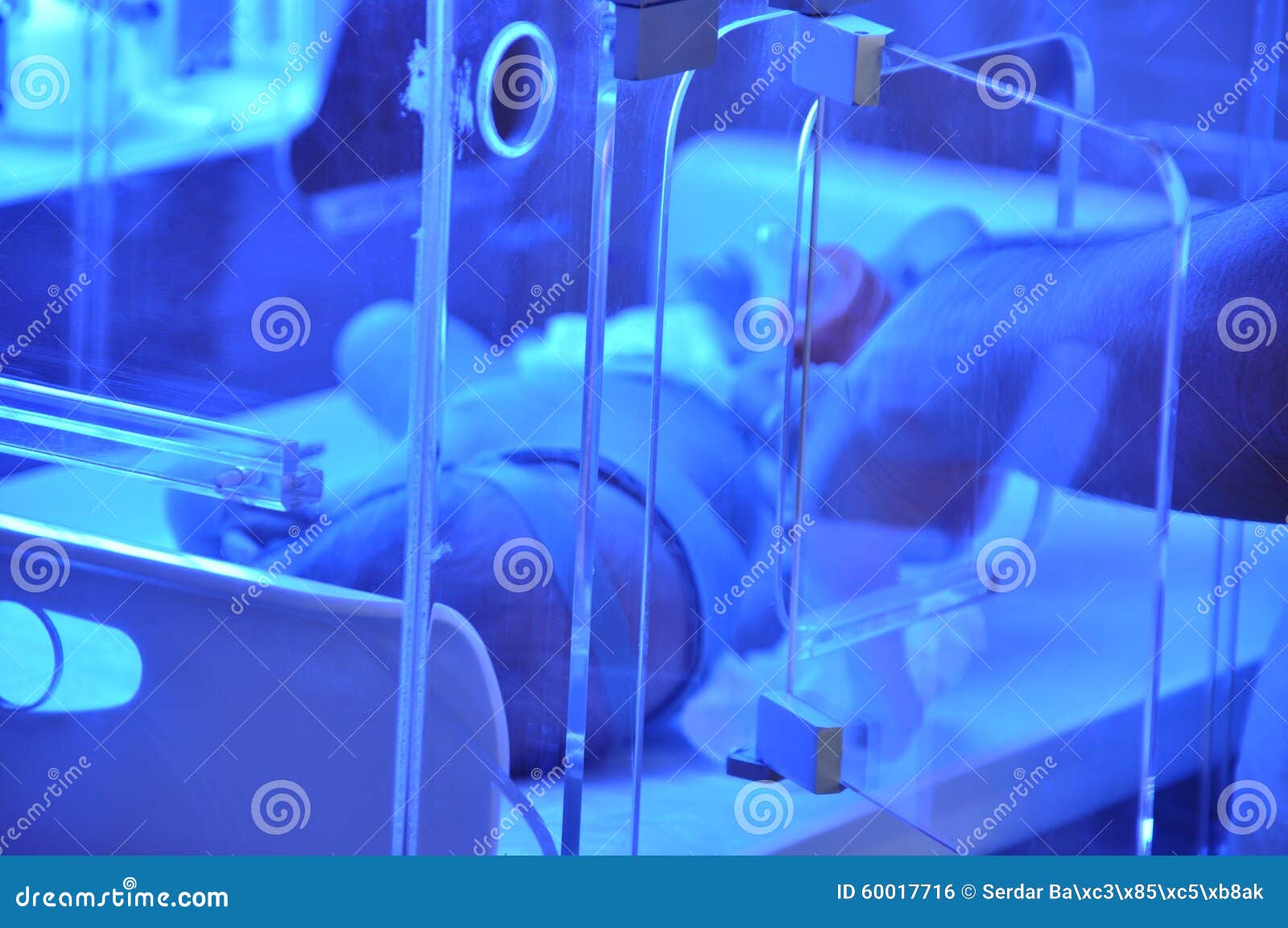 Newborn jaundice stock photo. Image of incubator, father - 60017716