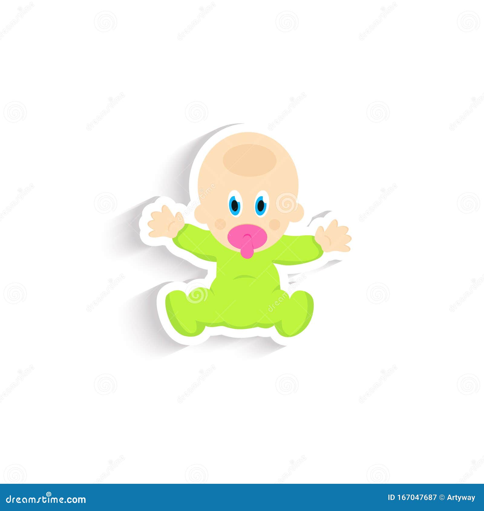 Green Child Braces Vector. Tooth And Dental Braces. Human Jaw. 3D ...