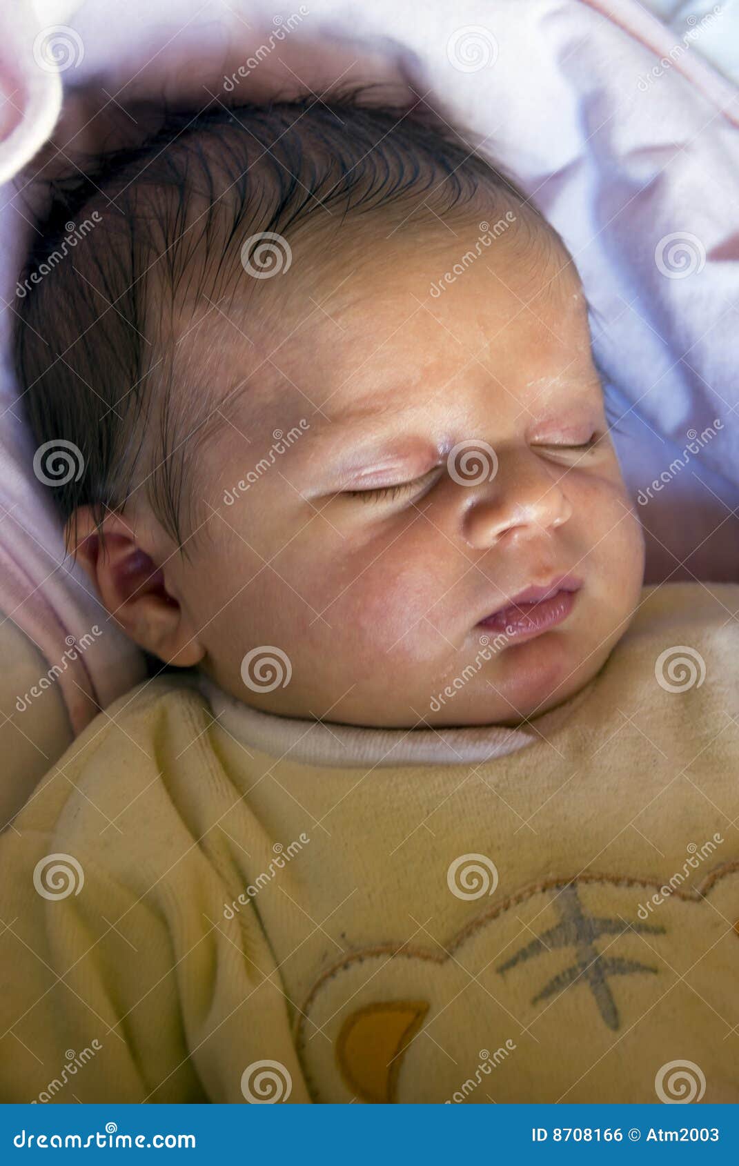 Newborn - Sweet sleeping stock photo. Image of dreaming - 8708166