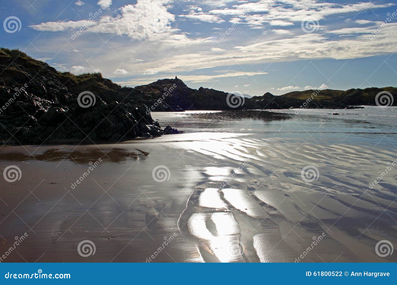 Newborough Beach, Anglesey, Wales Stock Photo - Image of north, coast ...
