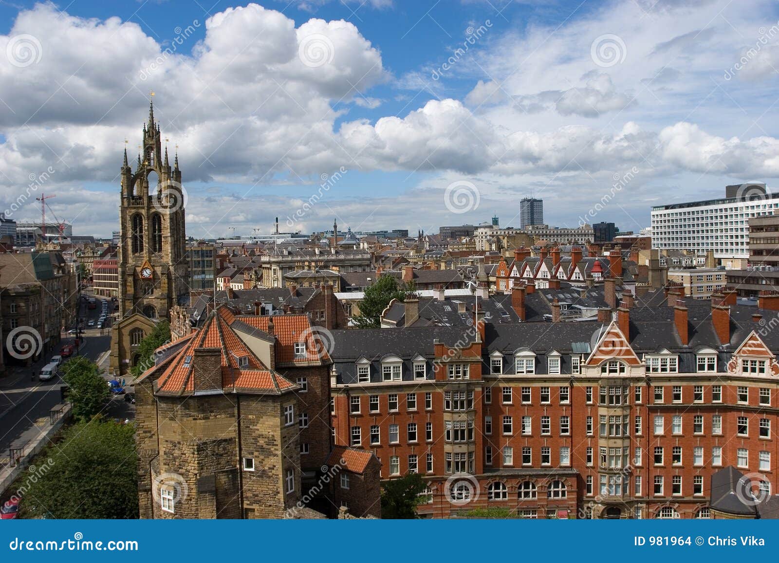 Newcastle, Inglaterra foto de stock. Imagem de cidade, velho - 981964
