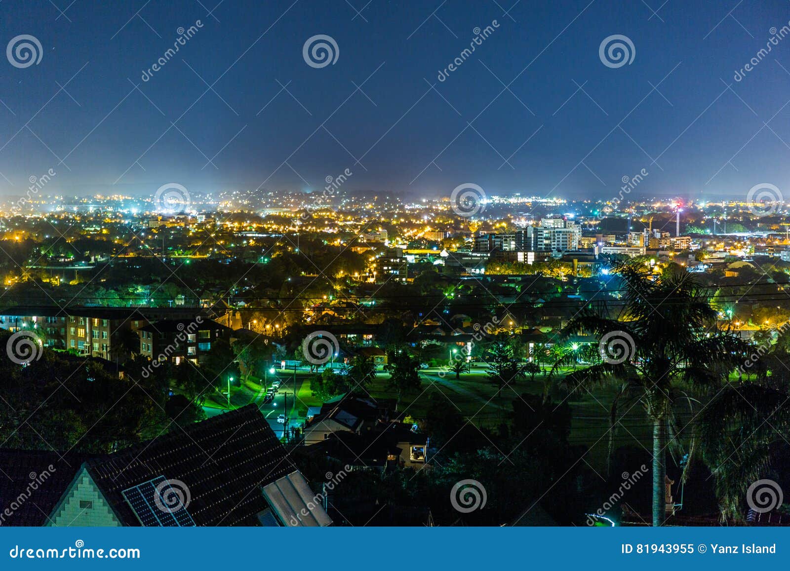 Newcastle night view stock image. Image of architecture - 81943955