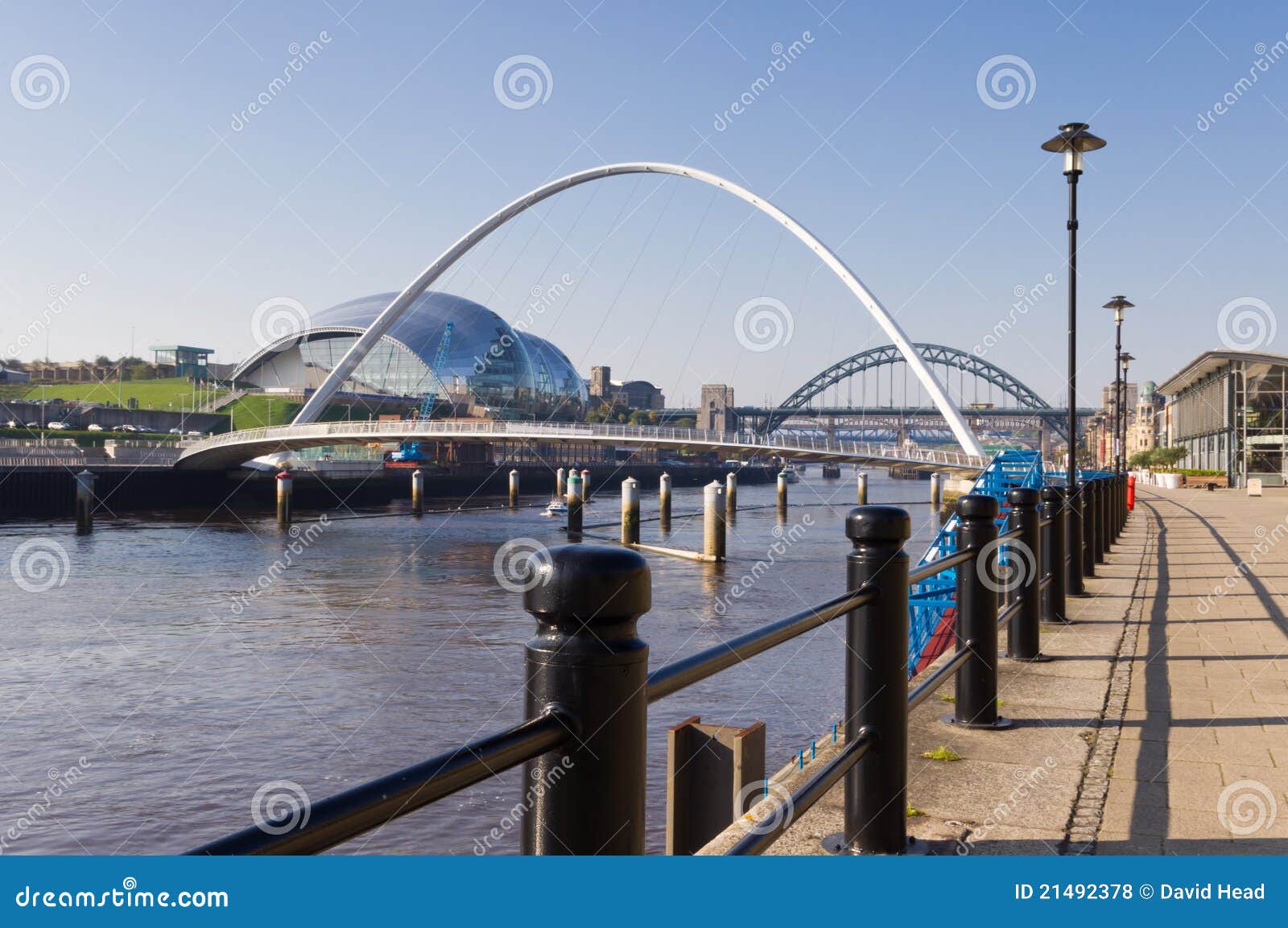 Newcastle quayside editorial stock photo. Image of newcastle - 21492378