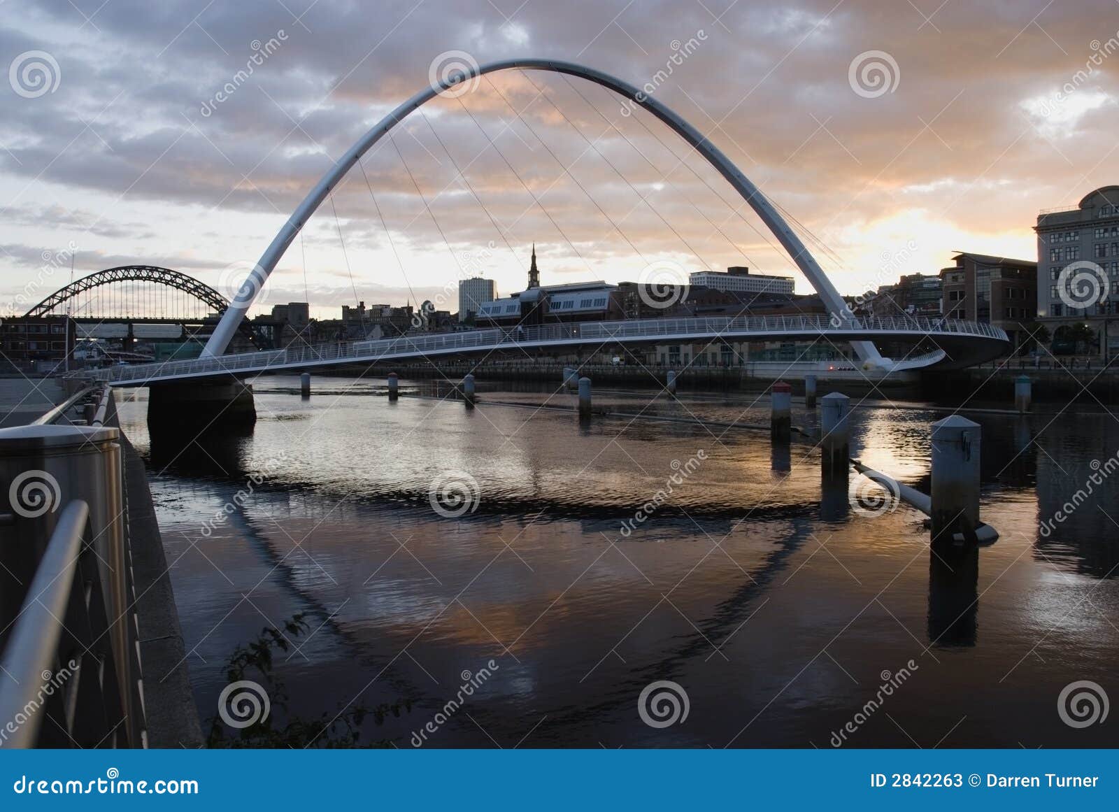 Newcastle Quayside editorial stock photo. Image of river - 2842263