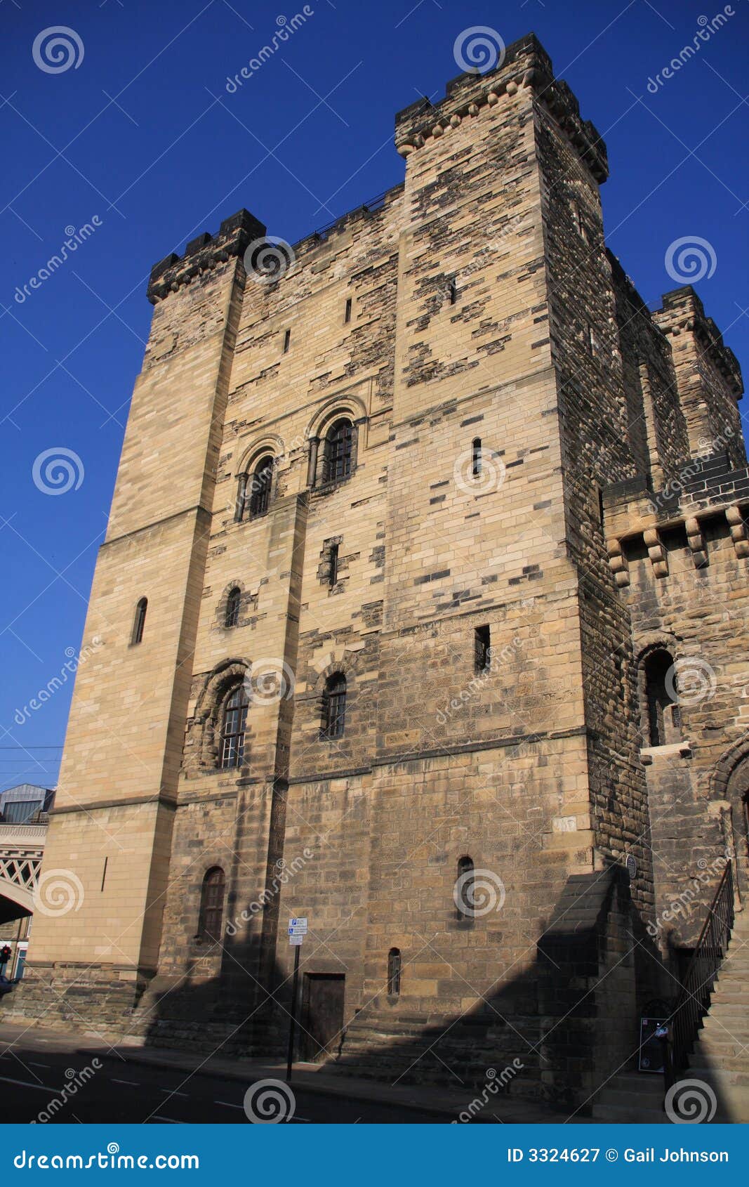 Newcastle s Castle stock image. Image of sage, bridge - 3324627