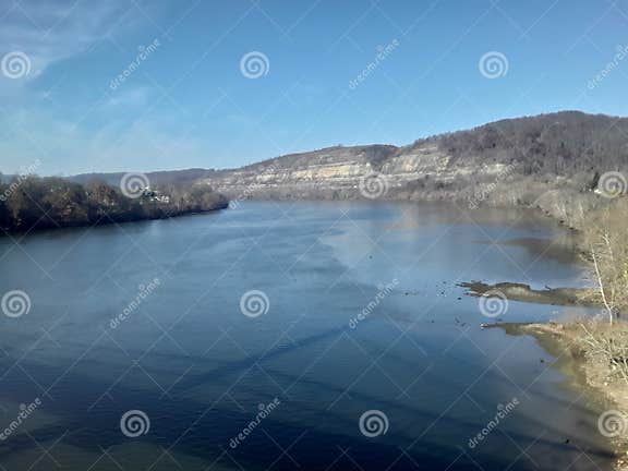 Newell Bridge and Ohio River Stock Image - Image of ohio, newell: 202064523