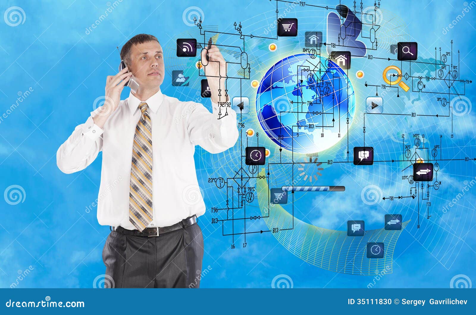 The Newest Creative Internet Stock Photo - Image of multimedia, medium ...