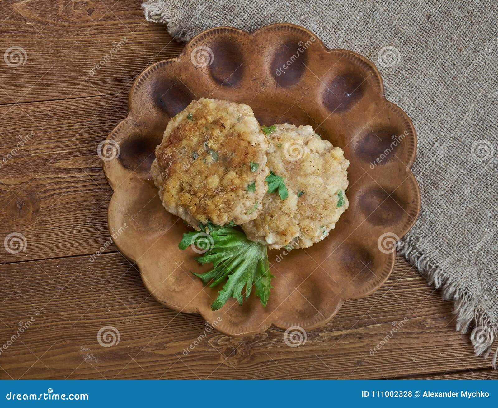 Newfoundland fish cakes stock photo. Image of crumbs - 111002328