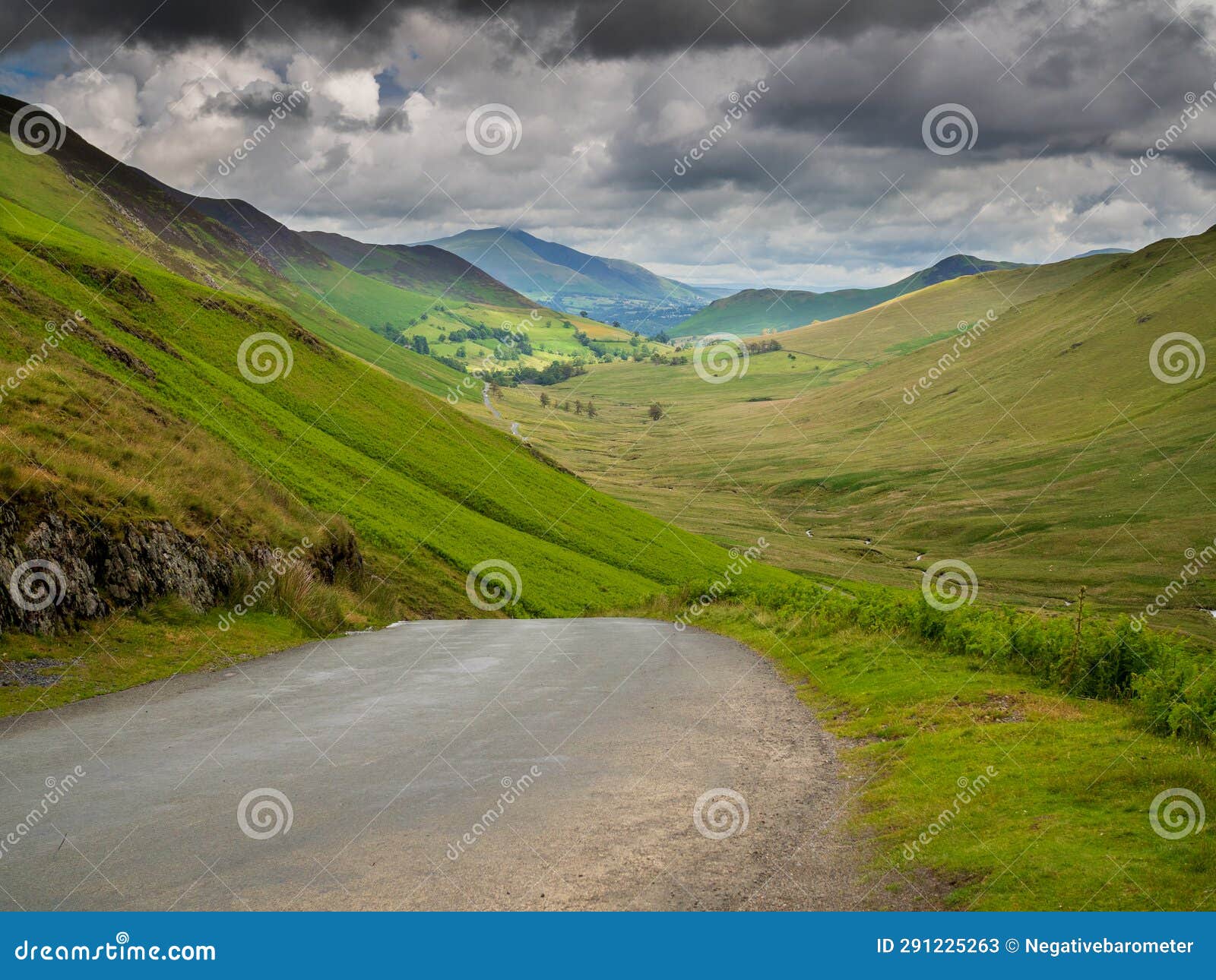 Newlands Pass stock image. Image of view, road, united - 291225263