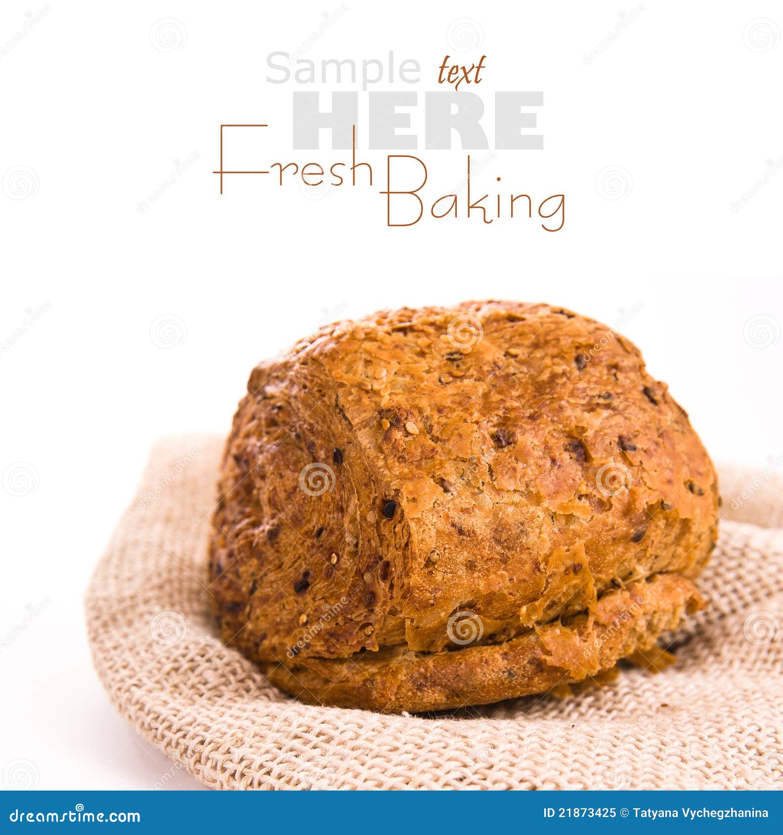 Newly baked bread stock image. Image of fiber, slice - 21873425