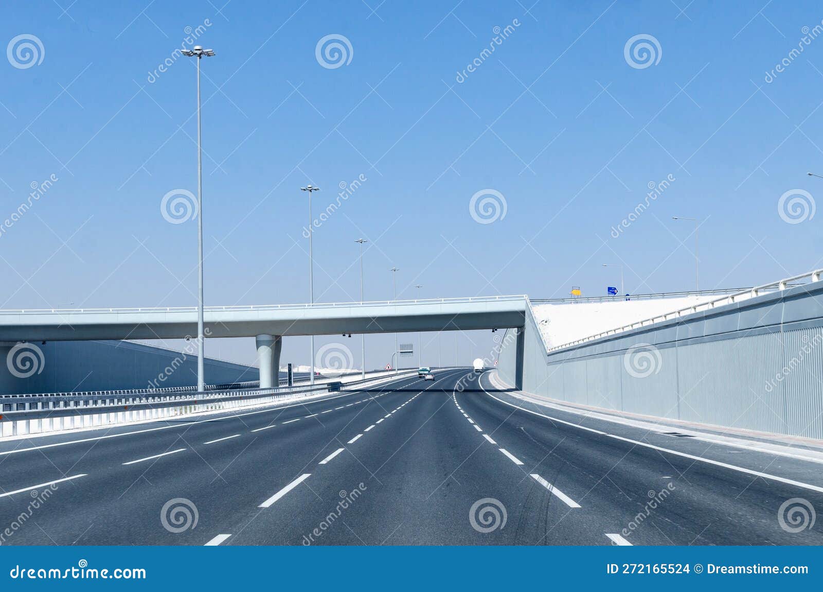 Newly Built Expressway Highway Stock Photo - Image of highway, lane ...