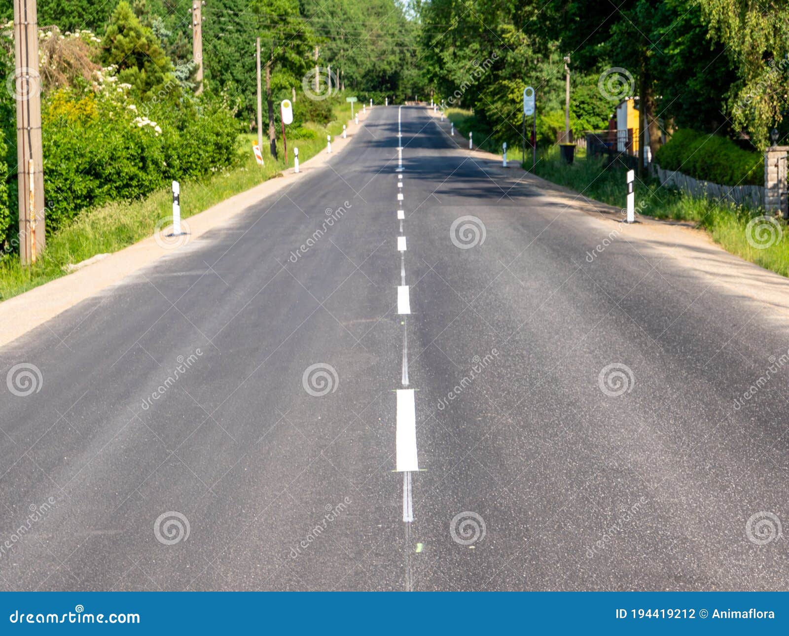 Newly Built Road into the Future Stock Photo - Image of freedom ...