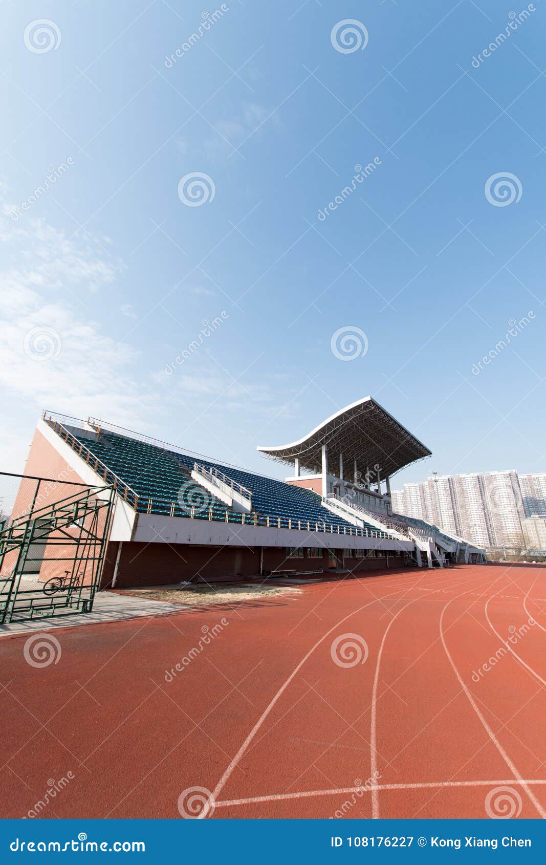 Stadium stock image. Image of school, playground, workout - 108176227