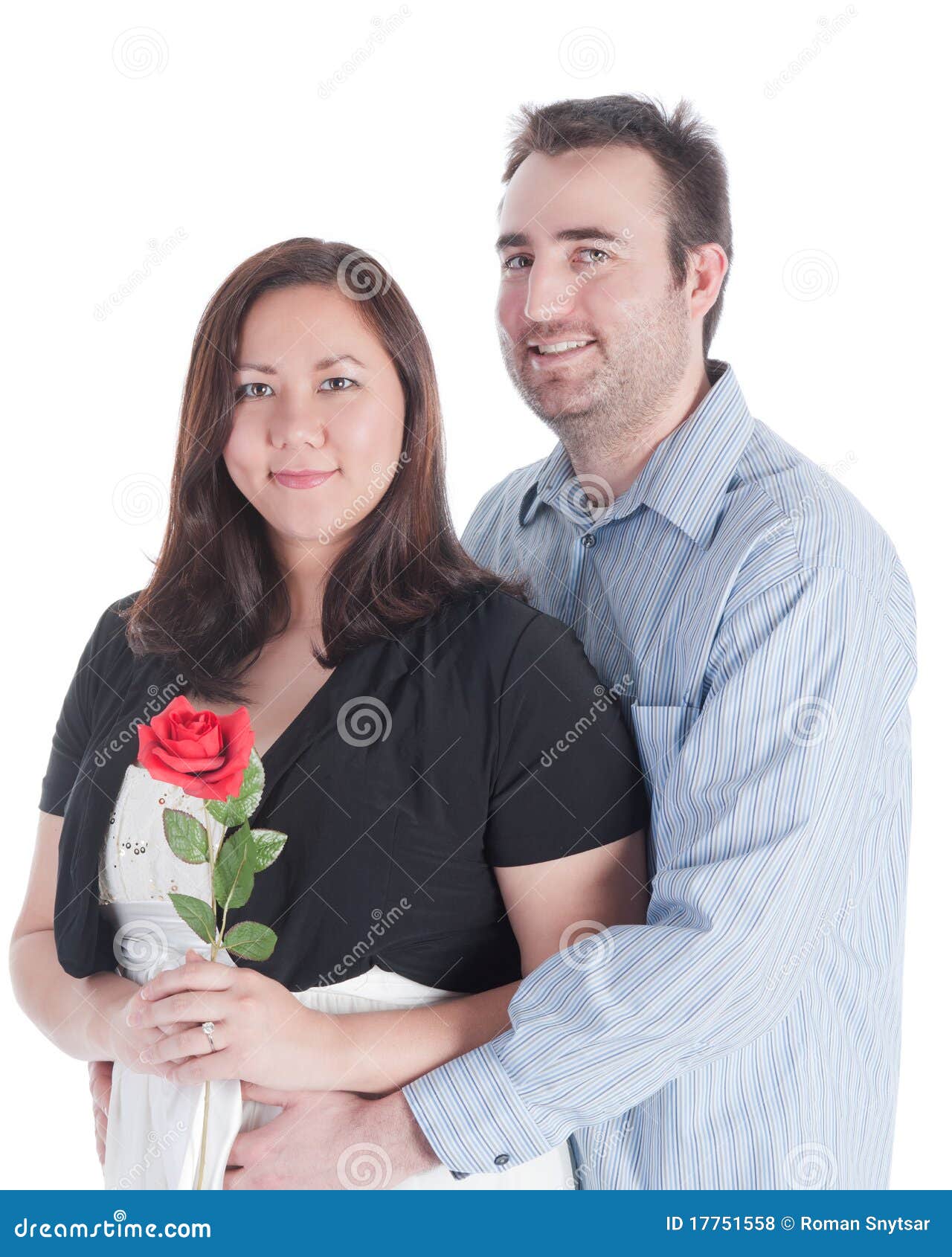 Newly engaged couple stock photo. Image of adult, diamond - 17751558