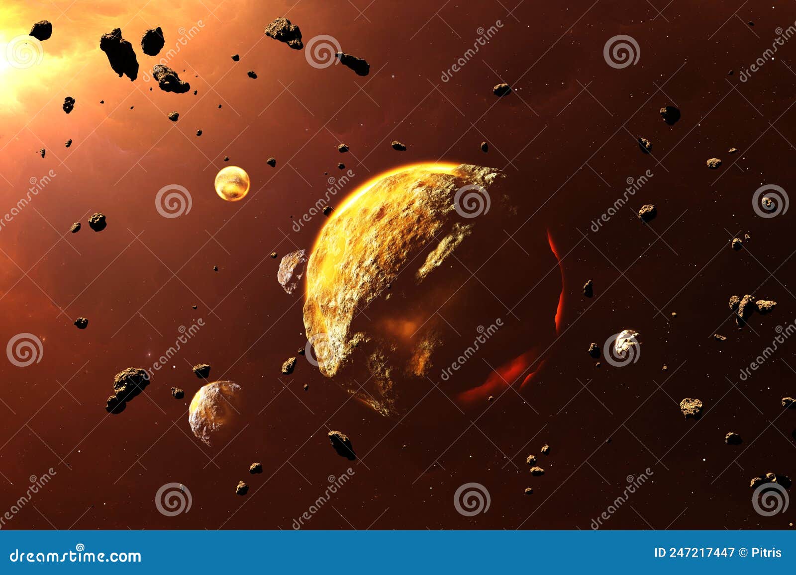 Newly Forming Protoplanets, Planetesimals. Evolution by the Process of ...