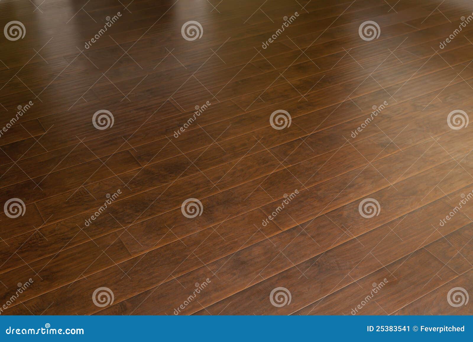Newly Installed Brown Laminate Flooring in Home Stock Image - Image of ...