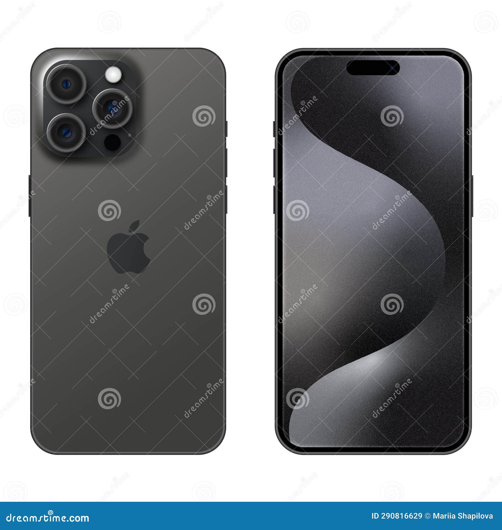 Newly IPhone 15 Pro Max Black Titanium Editorial Stock Image ...