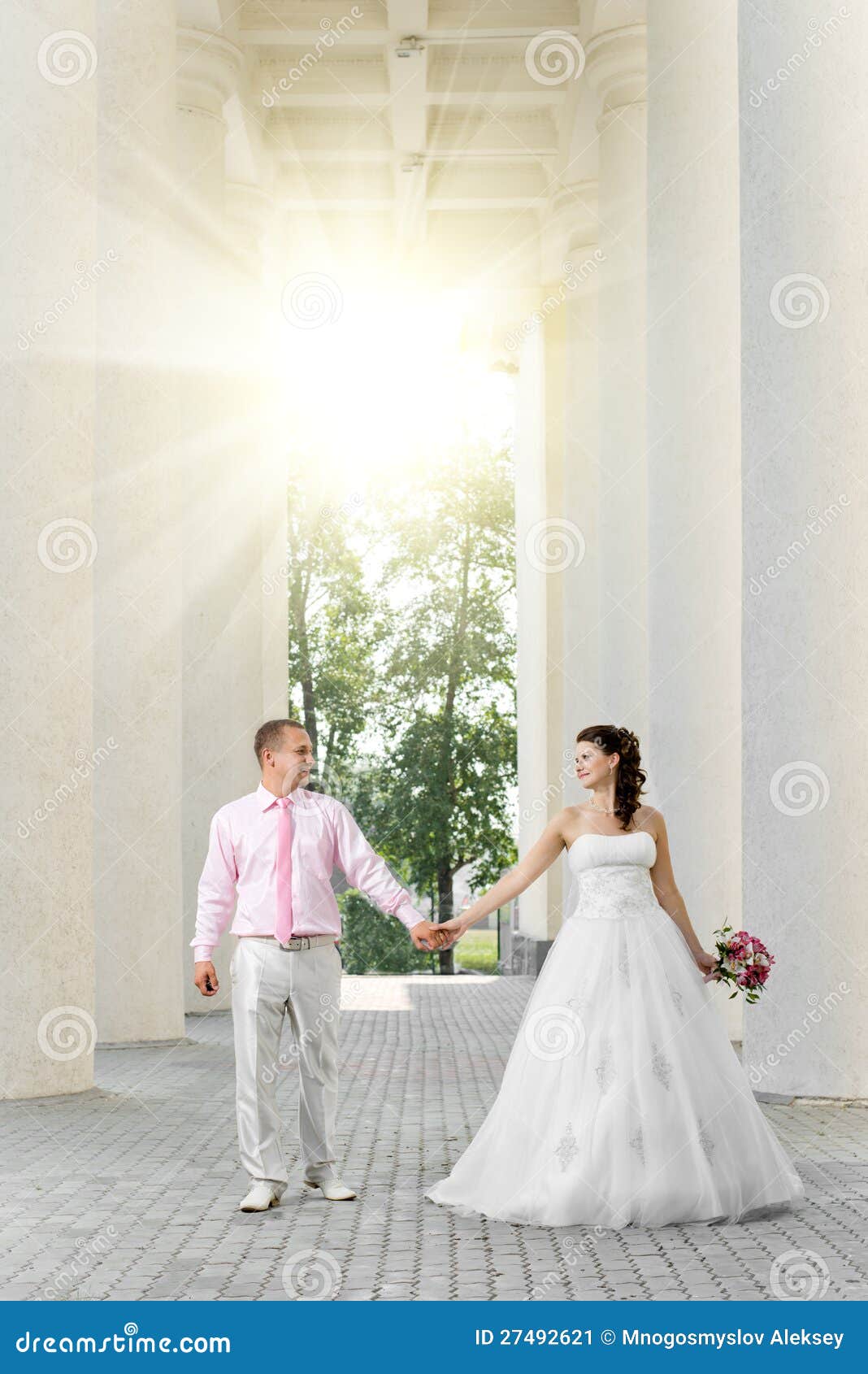 Newly married couple stock image. Image of marriage, celebrations ...