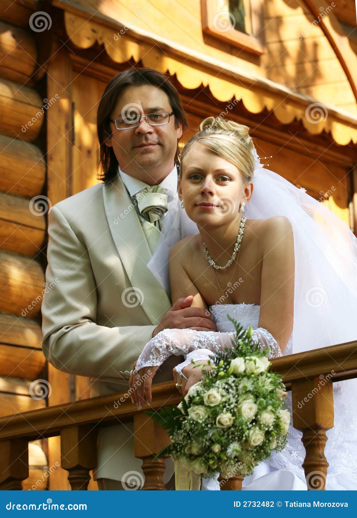 Newly married pair stock photo. Image of park, futurity - 2732482