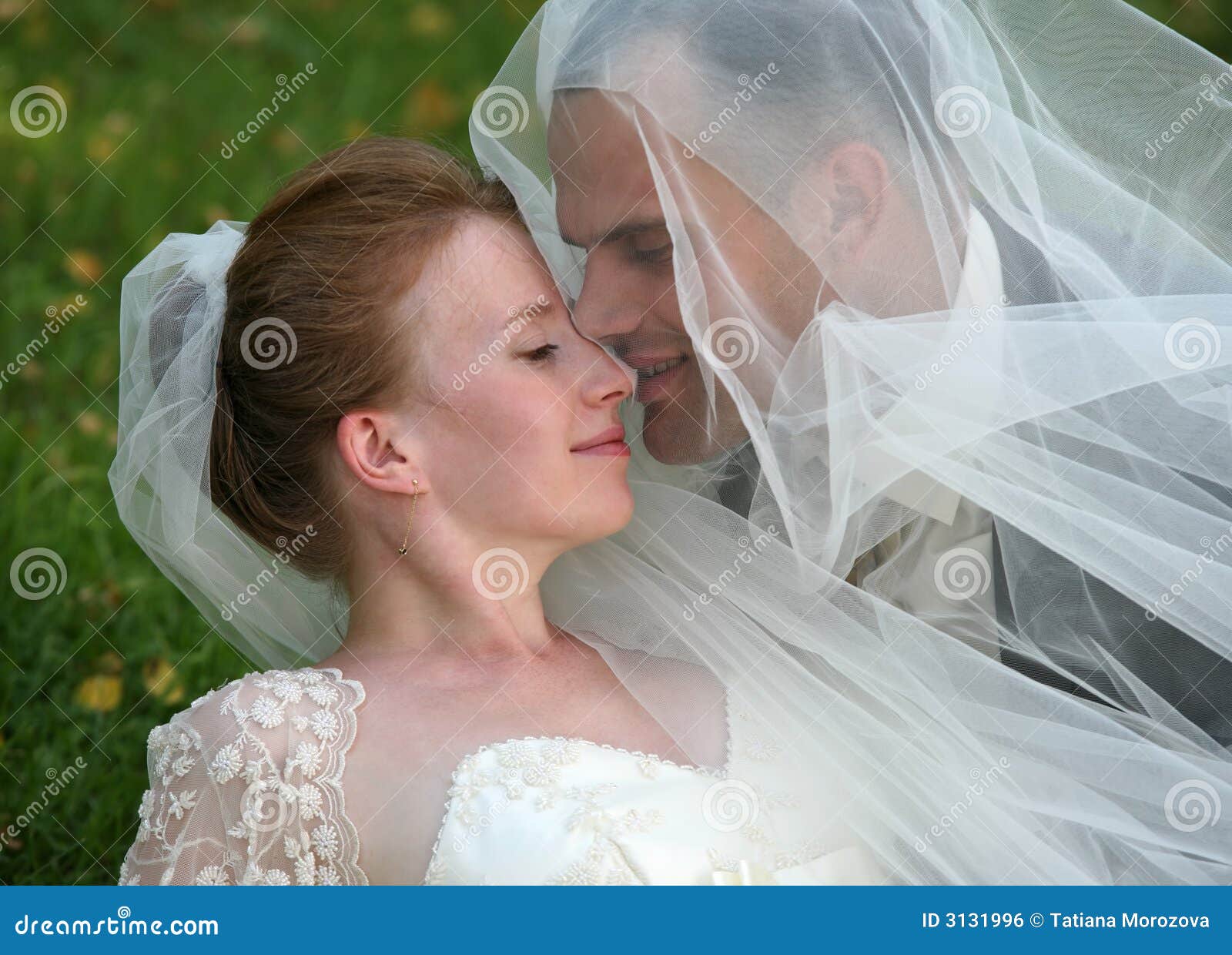 Newly married pair stock photo. Image of ready, embraces - 3131996