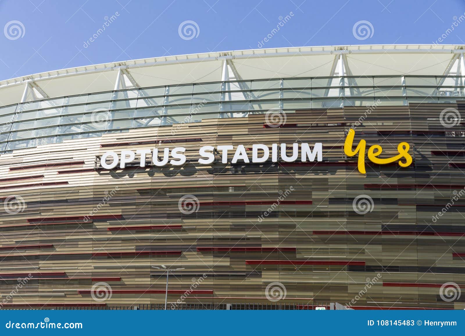 Optus Stadium In Perth Western Australia Editorial Photo ...