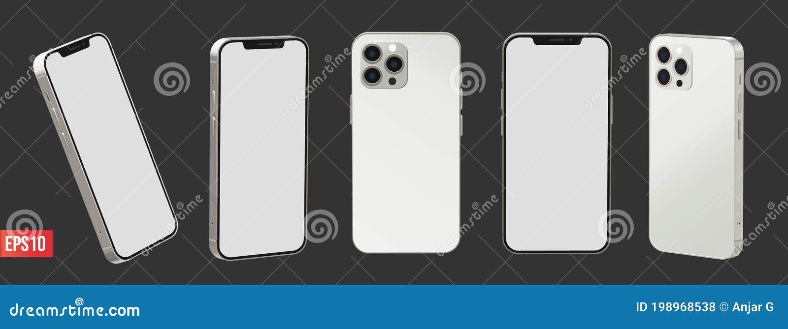 Newly Released Iphone 13 Pro Vector Illustration | CartoonDealer.com ...