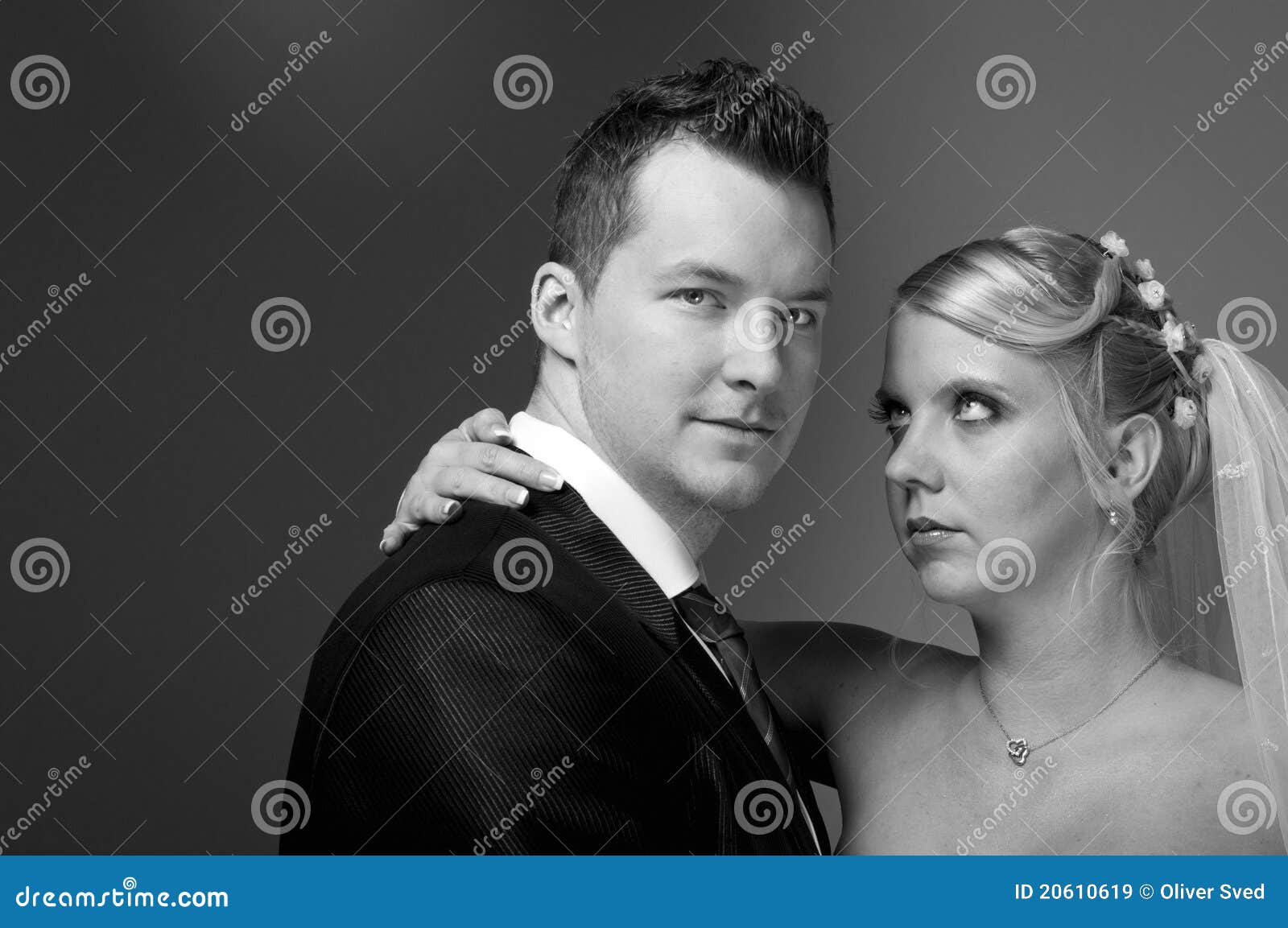Newly wed couple stock image. Image of together, matrimony - 20610619